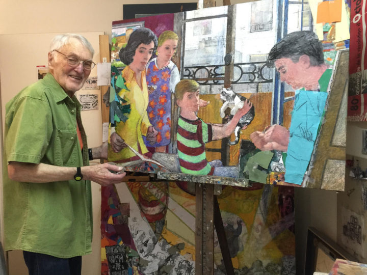 Notre camarade, l'artiste Ken LARSON, artiste communiste, est décédé ...