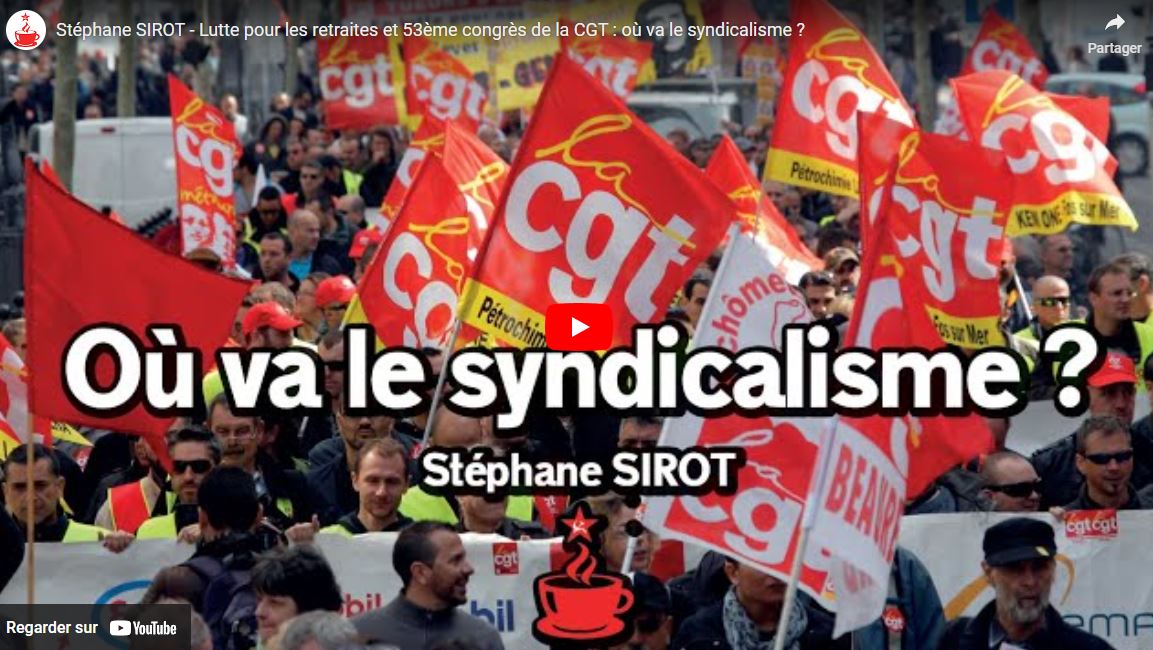#1erMai Où va le syndicalisme ? les explications de Stéphane Sirot ...