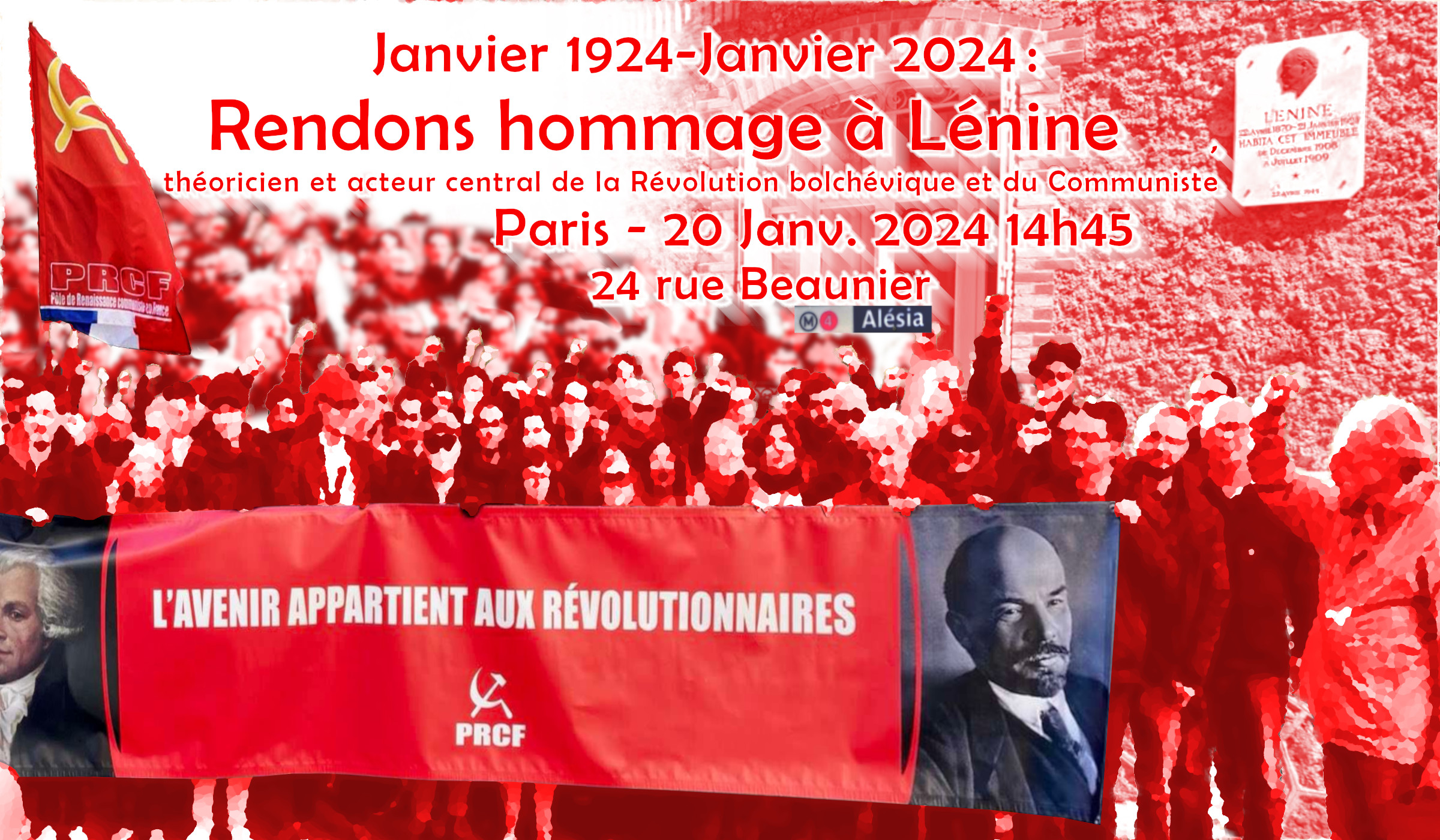 Janvier 1924-Janvier 2024 : Rendons hommage à Lénine, théoricien et ...