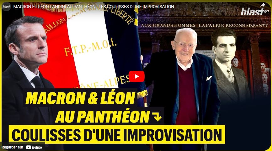 Léon Landini impose la présence du drapeau des FTP-MOI à l'Elysée ...