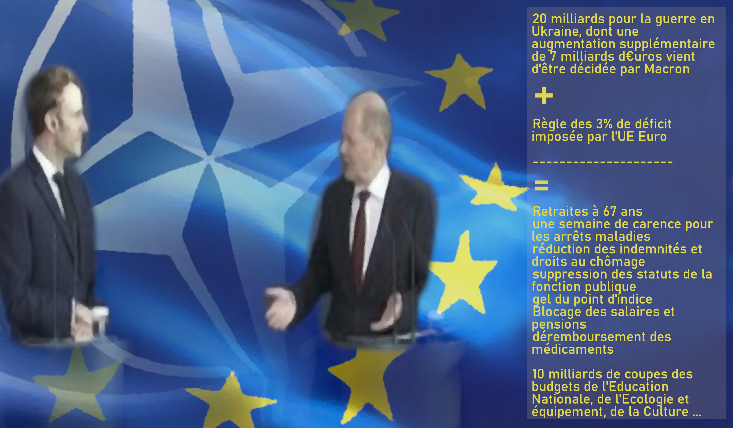 Guerre contre les peuples, guerre contre notre propre peuple : faire les poches des travailleurs ...