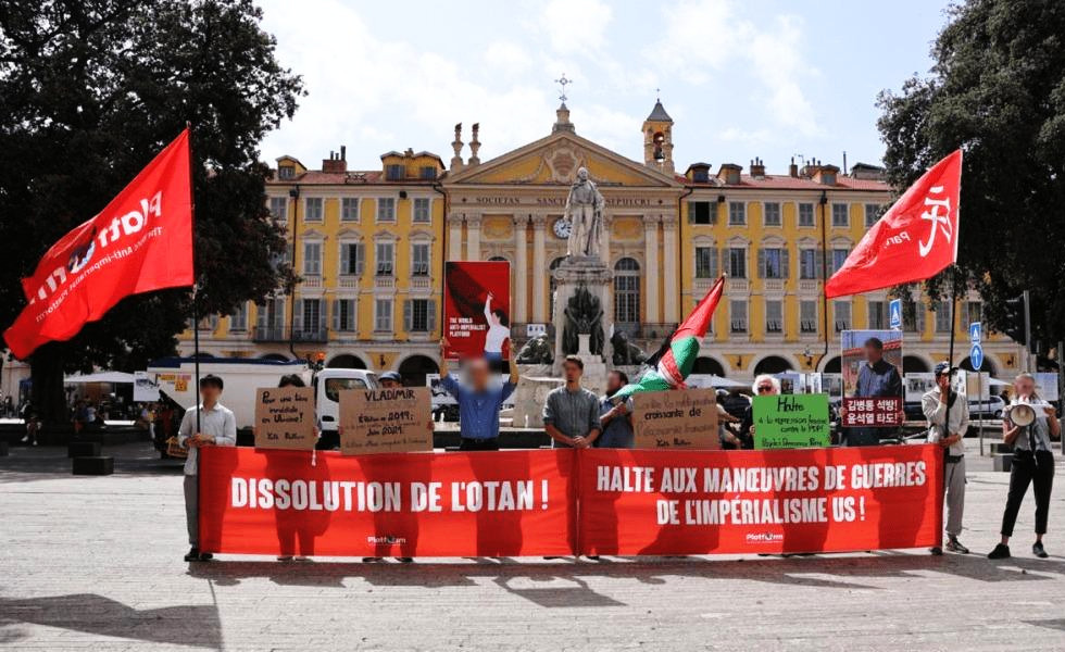 A Nice, le PRCF manifeste pour la paix avec la Plateforme anti ...