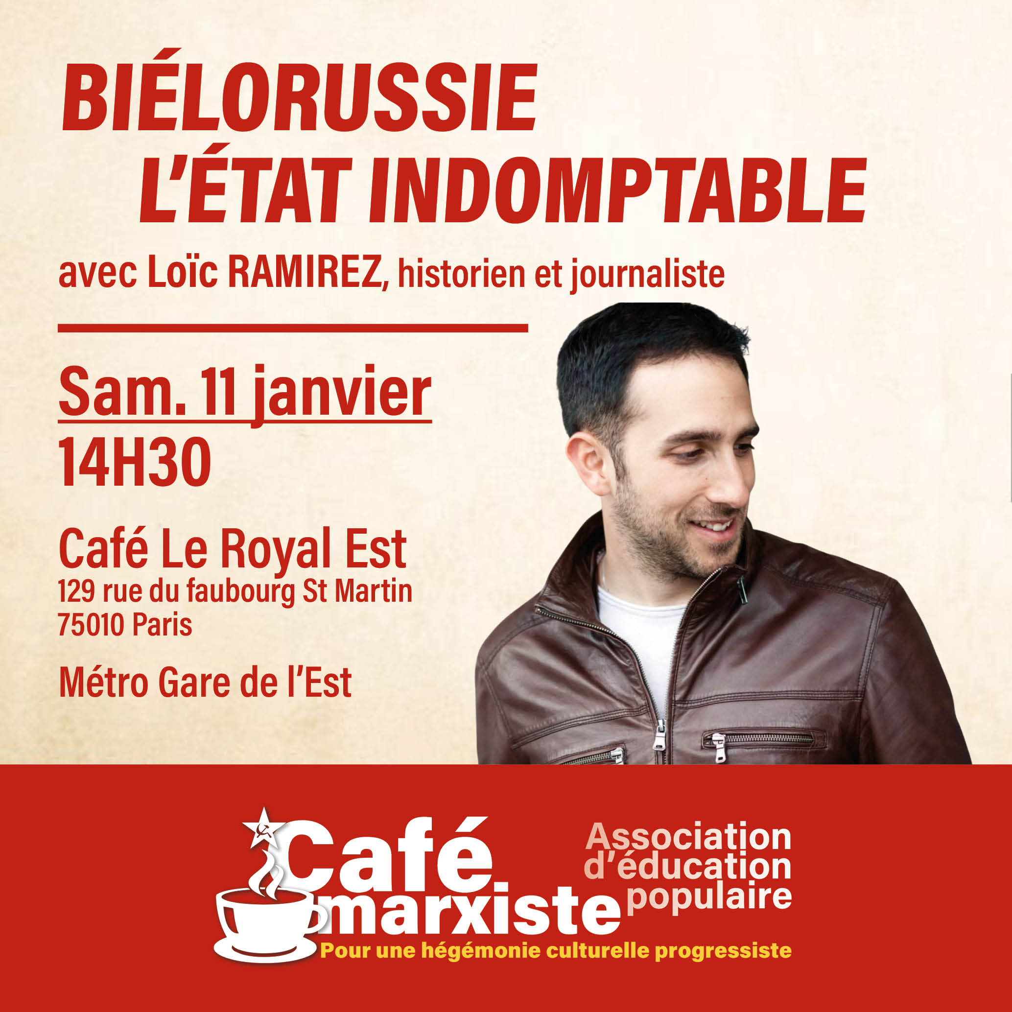 L'exception biélorusse ? avec Loïc Ramirez [Café Marxiste 11janv 25 ...