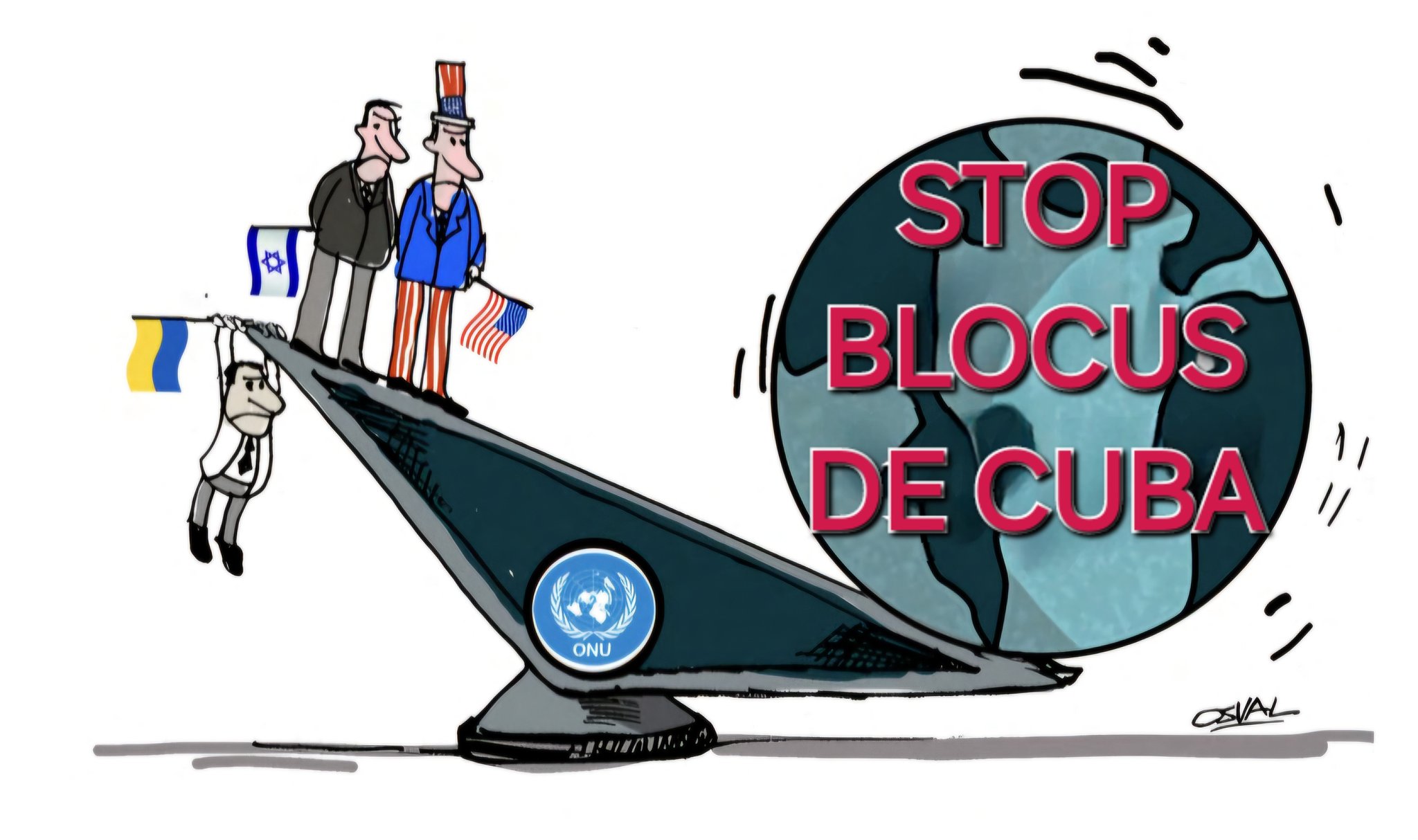 À l'ONU la démonstration que le blocus de Cuba est un crime contre l ...